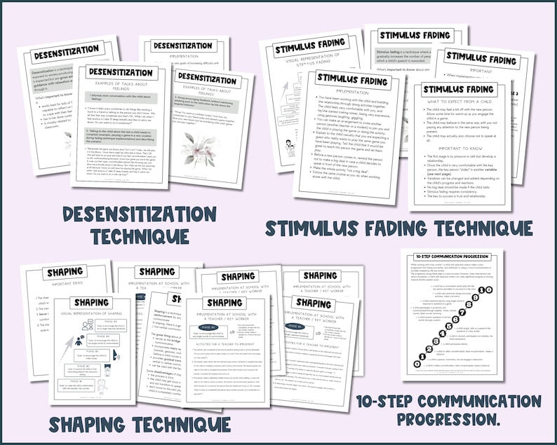 Selective Mutism Back to School Pack for Teachers Selective Mutism ...