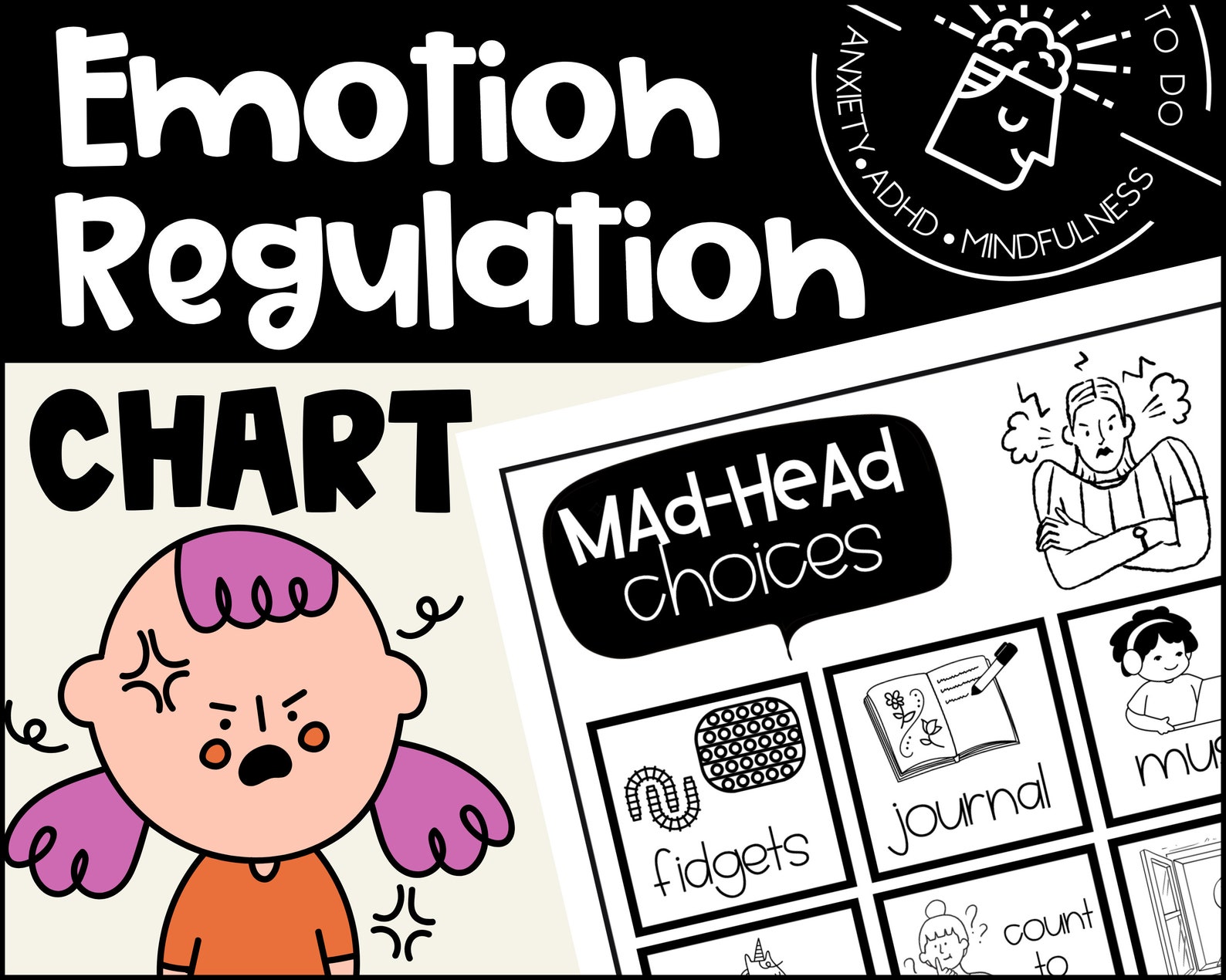 Emotional Regulation Kids Chart Emotional Regulation Poster for Kids ...