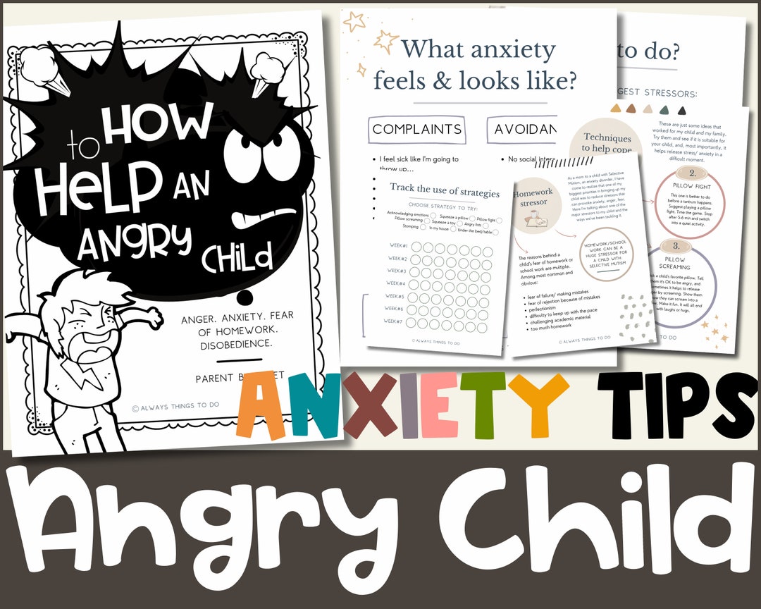 Selective Mutism Parent Resource Kids Anger Management Social Anxiety ...