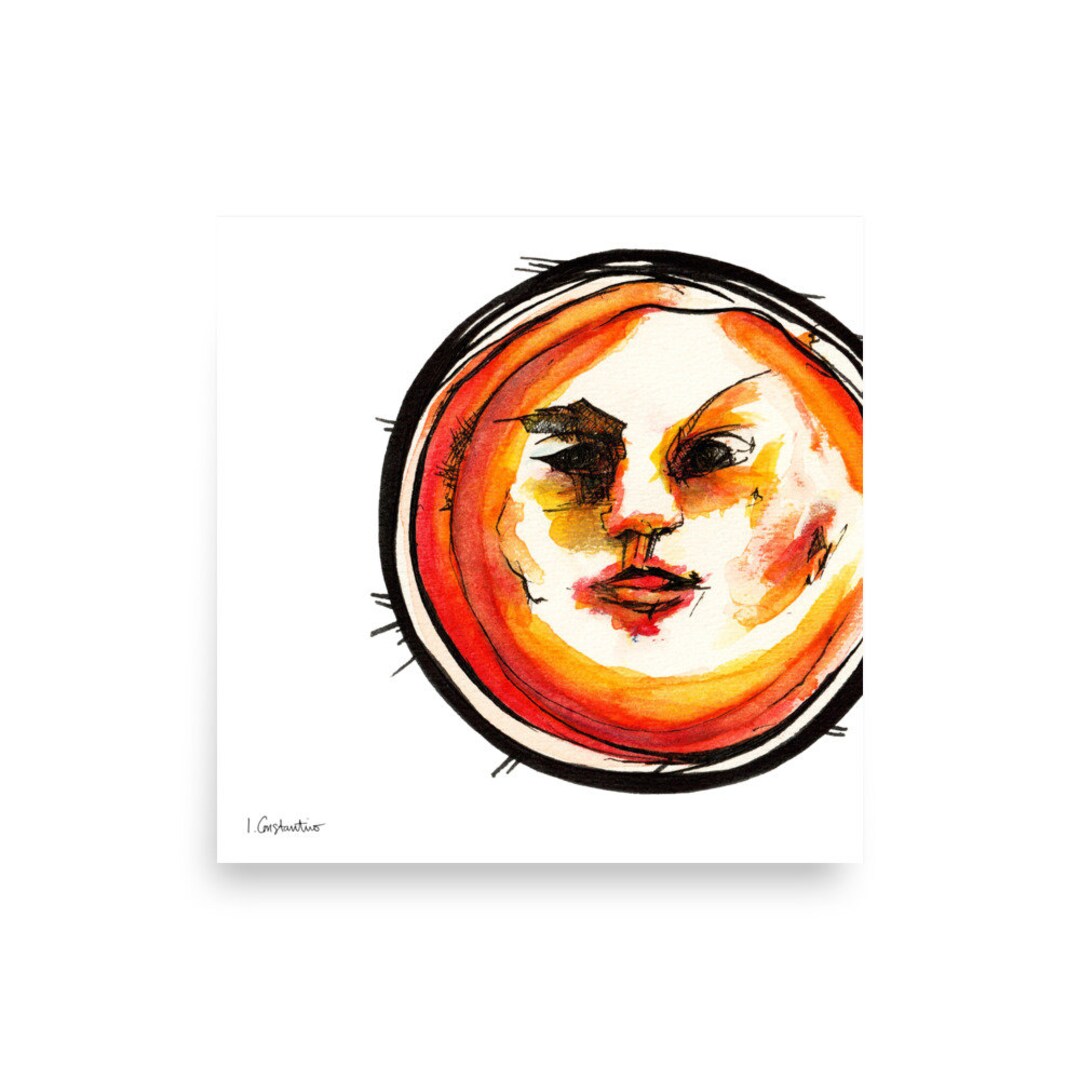 Strong Sun Matte Poster - Etsy