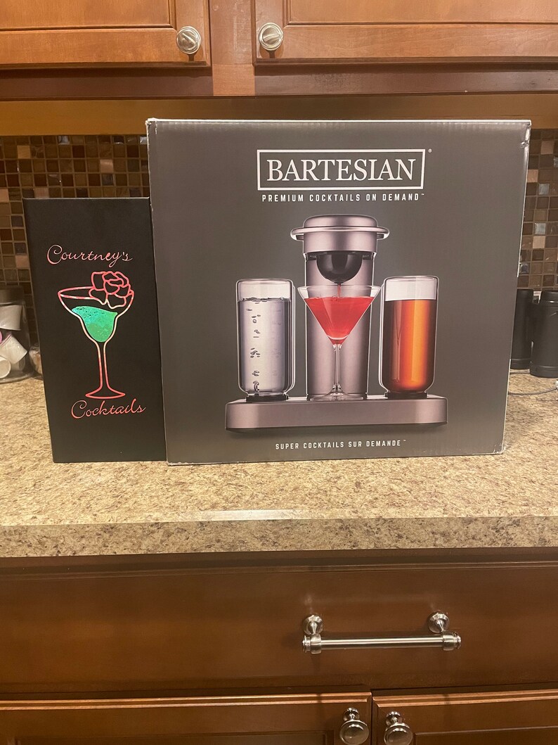 Custom/readymade Bartesian Menu - Etsy