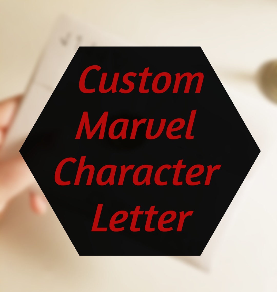 Letter From a Marvel Character-personalized for You! - See Description ...