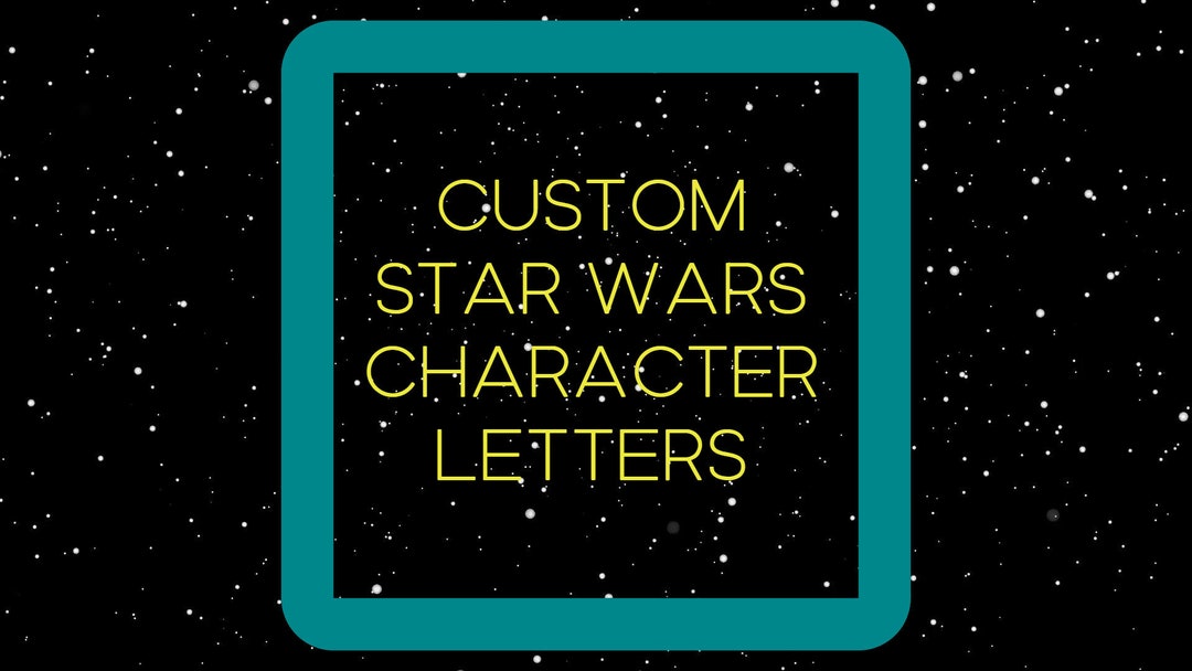 Letter From Star Wars Character - Personalized for You! - See ...