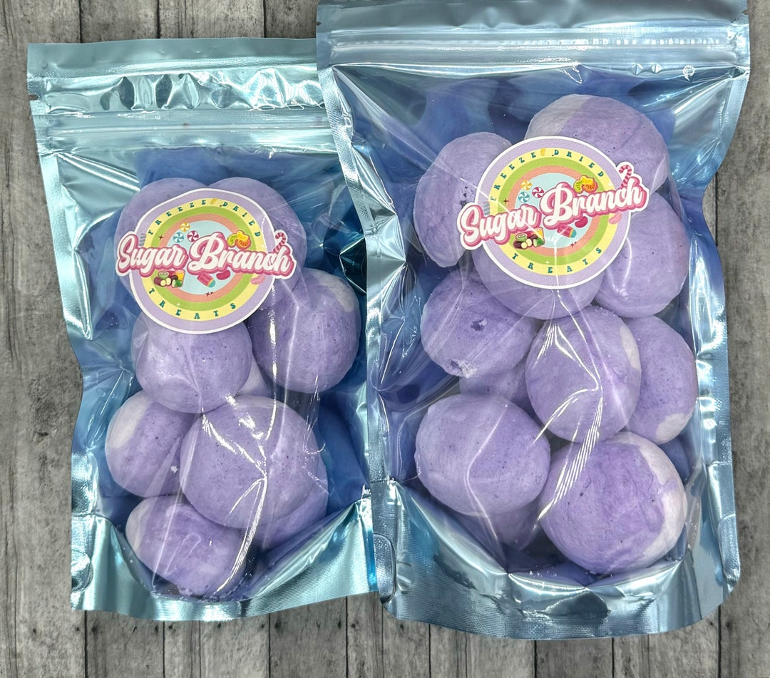 Freeze Dried Huckleberry Saltwater Taffy - Etsy