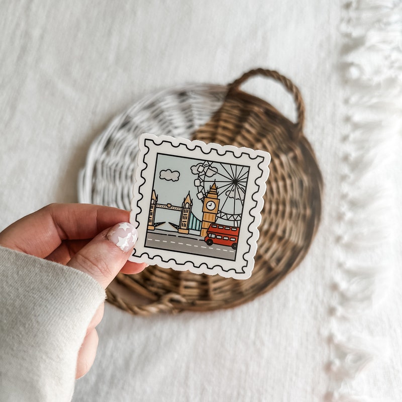 London Stickers - Etsy