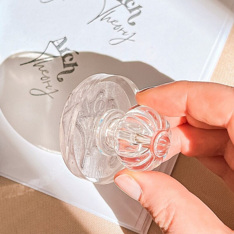 Custom Clear Stamp - Etsy