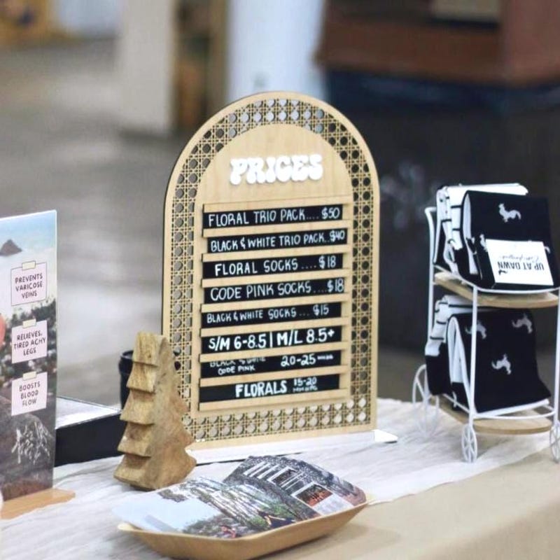Vendor Signage - Etsy