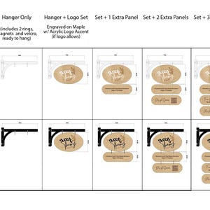 Custom Hanging Canopy Tent Sign for Craft Show, Farmers Market, Trade ...
