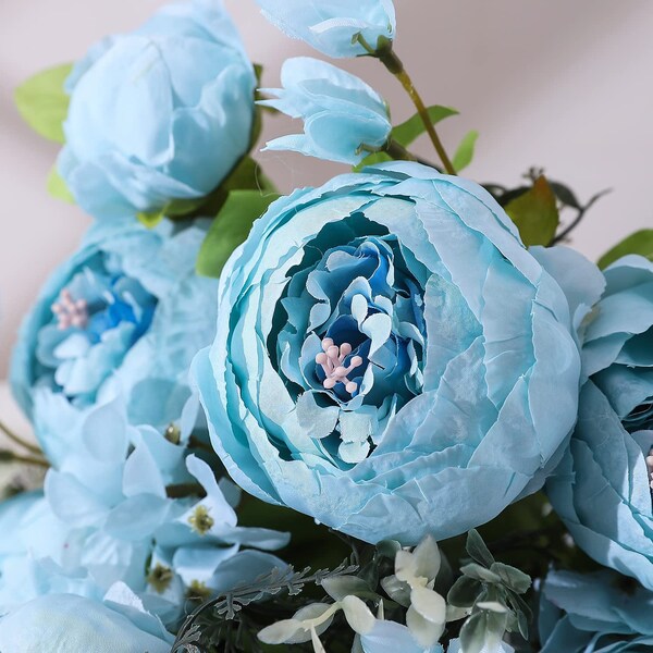 Blue Peony - Etsy