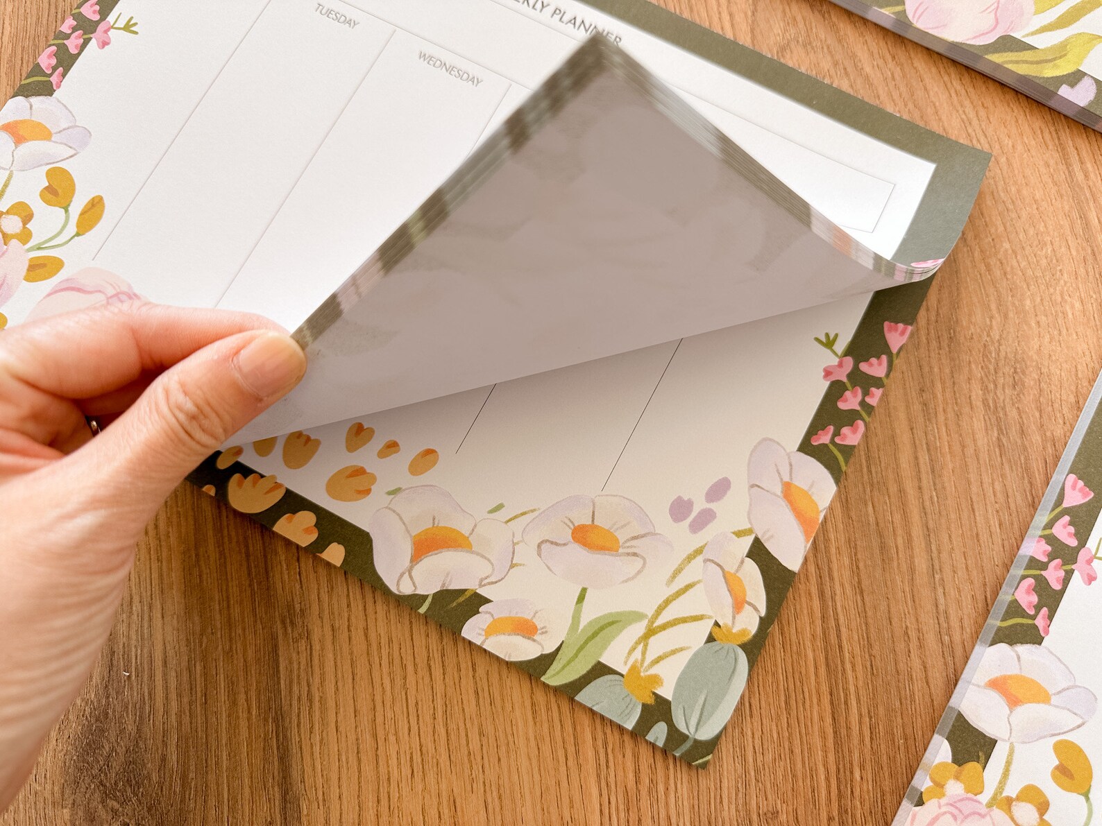 Weekly Desk Pad, A4 Weekly Planner, Weekly Planner Pad, Planner Notepad ...