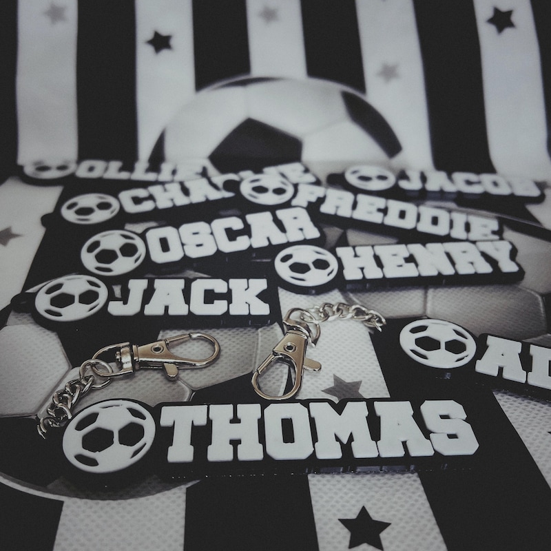Name Tags for Soccer Bags - Etsy UK