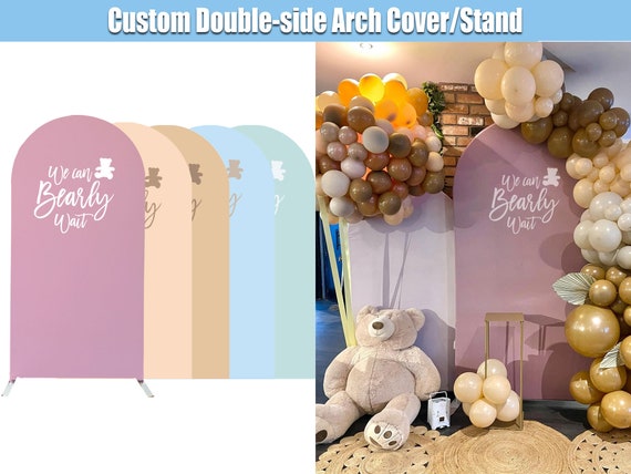 We Can Bearly Wait Arch Backdrop Bear Baby Shower Party - Etsy