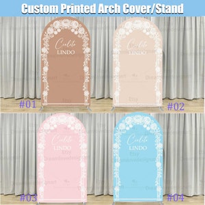 Cielito Lindo Baby Shower Arch Backdrop Cover Stand Boho Baby Girl ...