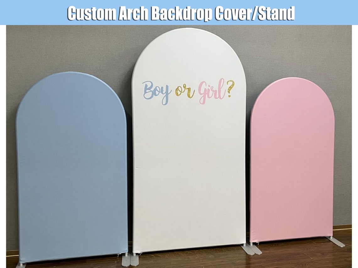 Two Fast Arch Backdrop Double-sided Cover Custom Baby Boy 2nd | Etsy