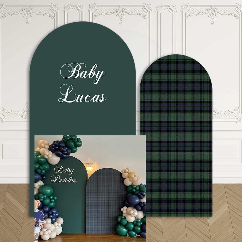 Plaid Baby Shower Arch - Etsy
