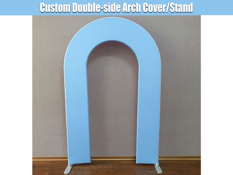 Blue Open Arch Backdrop Cover Stand Arched Frame Custom Party - Etsy