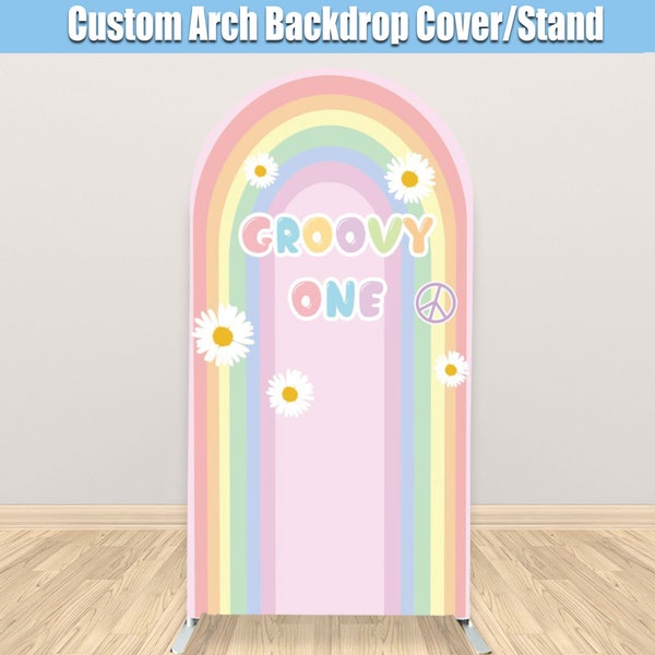 Groovy Arch Backdrop Cover - Etsy