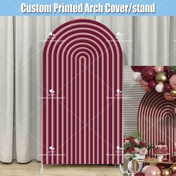 Ripple Arch Backdrop - Etsy