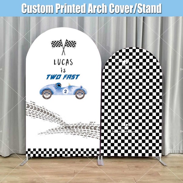 Checkered Arch Backdrop Cover - Etsy