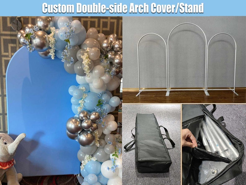 Arch Chiara Backdrop Cover Stand Baby Light Pink Custom Bridal - Etsy