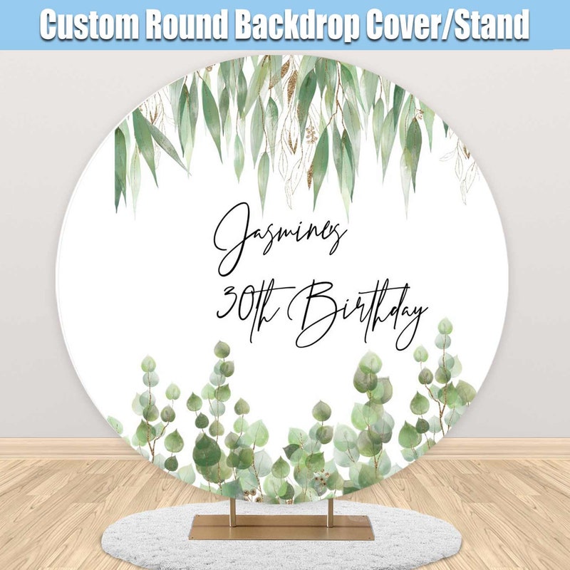 Greenery Backdrop - Etsy