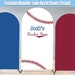 Baseball Arch Backdrop Cover Stand Custom Rookie Year Birthday Baby Boy ...