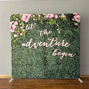 Pure White Backdrop Double-sided Cover Stand Custom Plain White Square ...