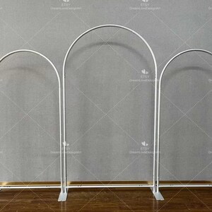 Ripples Arch Backdrop Ripple Cover Stand Custom Groovy Neutral Brown ...