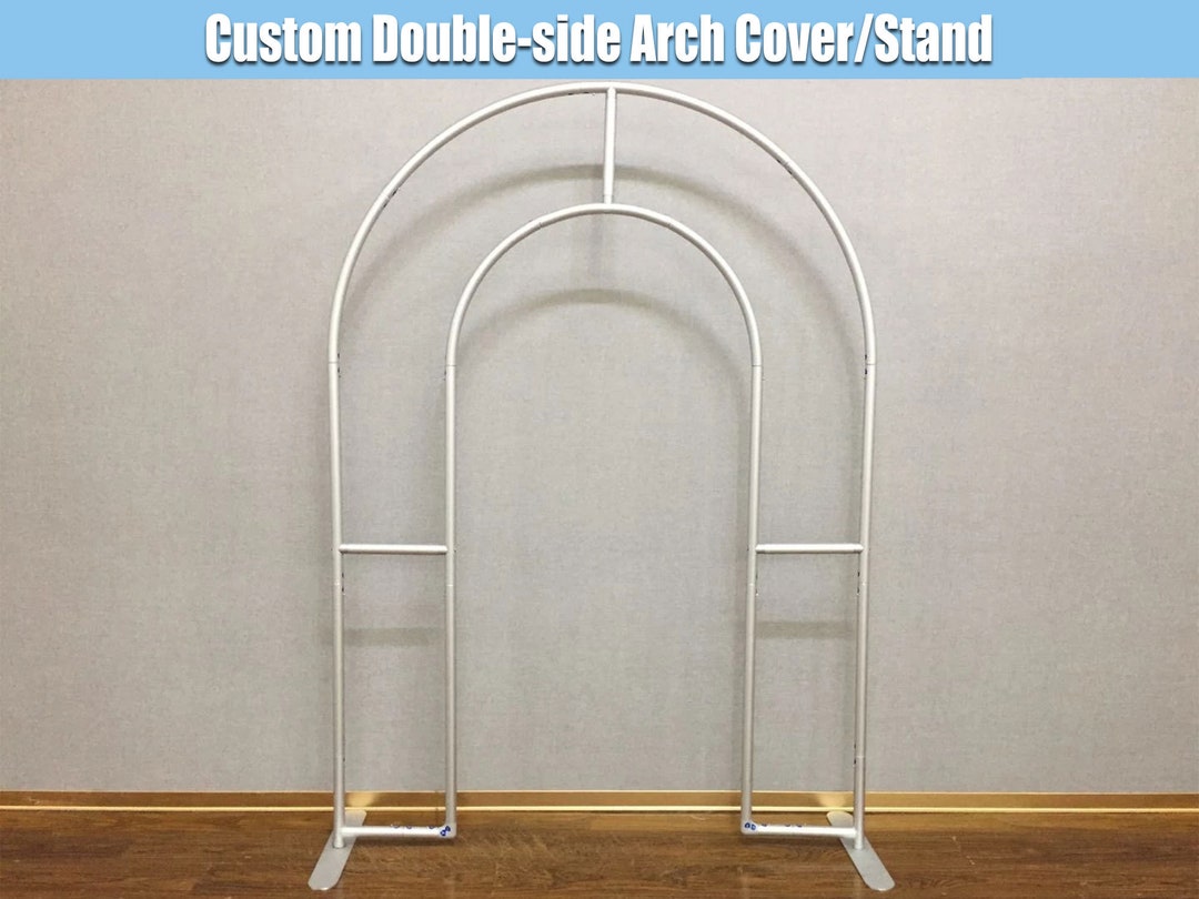Open Arch Backdrop Cover Stand Arched Frame Custom Party Chiara Wall ...