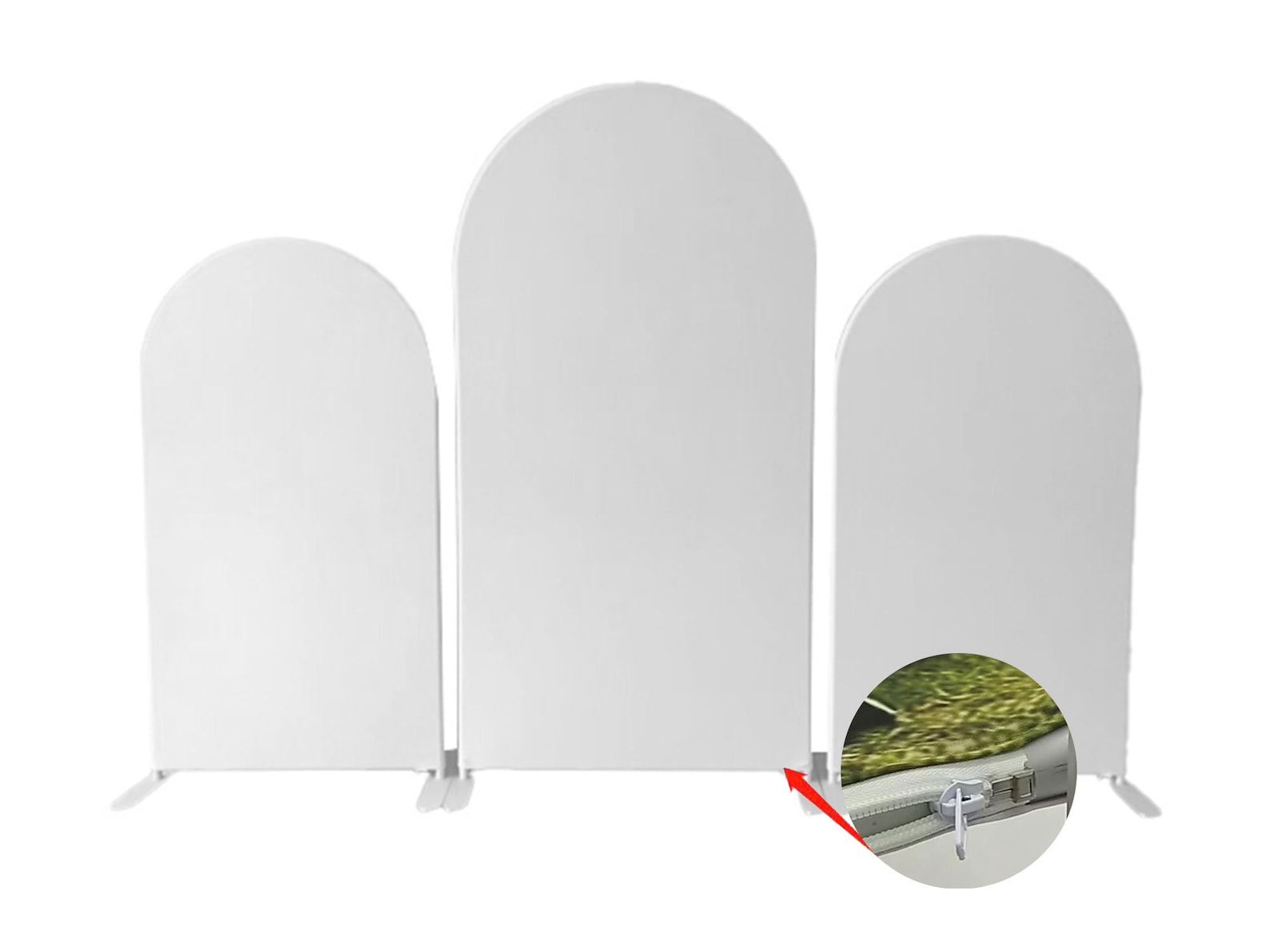 Arched Backdrop Arch Stand Frame Double-sided Fabric Cover - Etsy