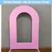 Pink Open Arch Backdrop Cover Stand Light Pink Custom Party Chiara Wall ...
