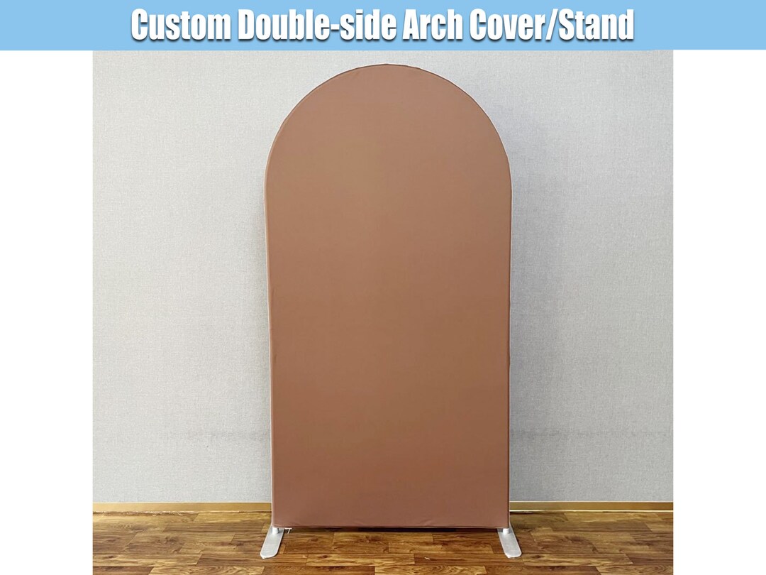 Brown Arch Chiara Backdrop Cover Stand Frame Fabric Autumn Arch ...