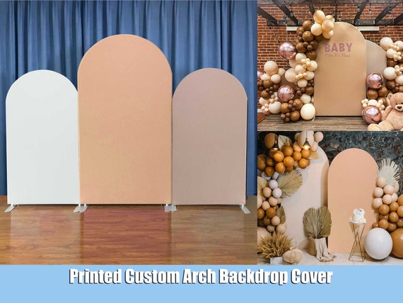 Arched Backdrop Fabric Double-sided Cover Custom Arch Backdrop - Etsy