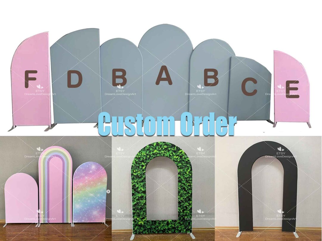 Custom Arch Backdrop Party Background Arch Boy Girl Banner Photo Studio ...