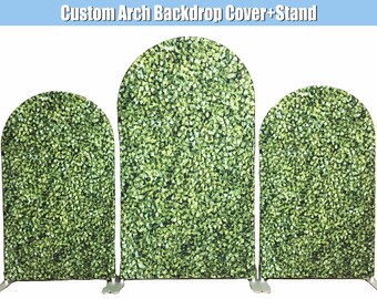 Custom Arched Backdrop Stand Frame Double-sided Fabric Cover | Etsy