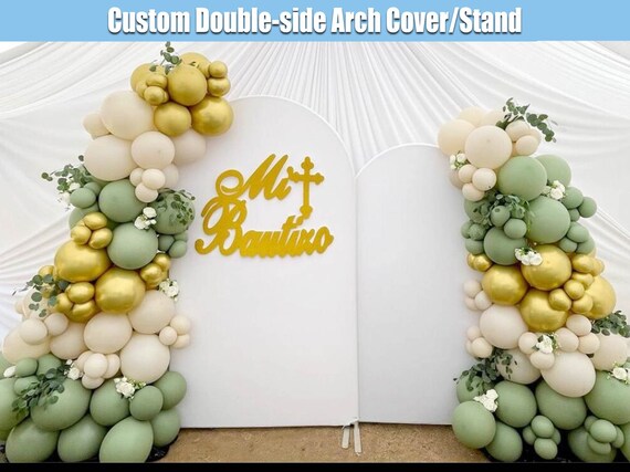 White Arch Backdrop Cover Stand Frame Fabric White Arch - Etsy