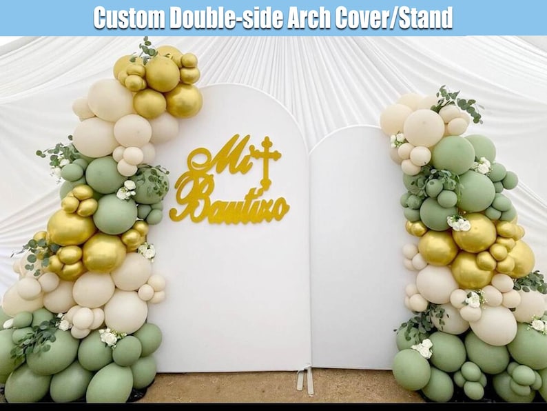 White Arch Backdrop Cover Stand Frame Fabric White Arch - Etsy