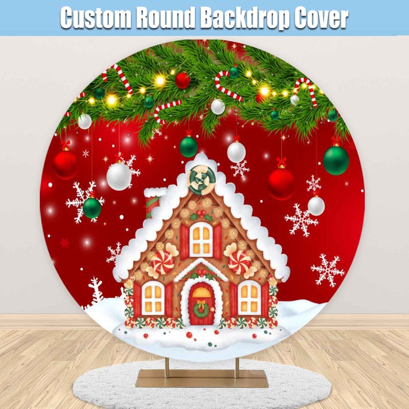Gingerbread Backdrop - Etsy