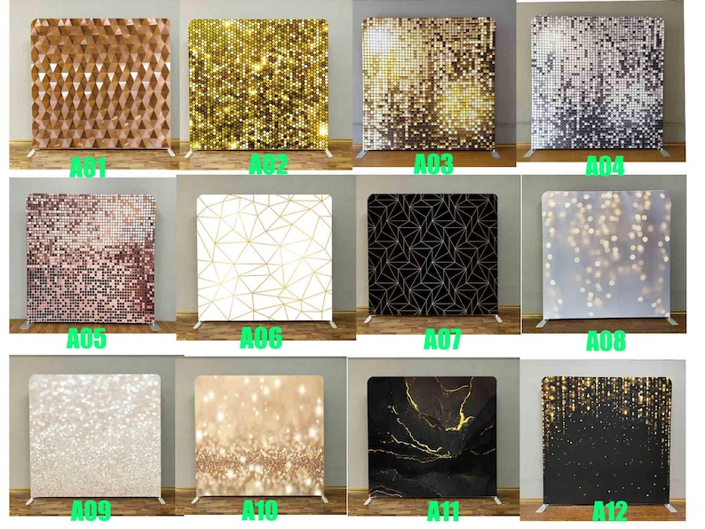 Photobooth Square Backdrop Studio Custom Cover Stand Wall Party ...