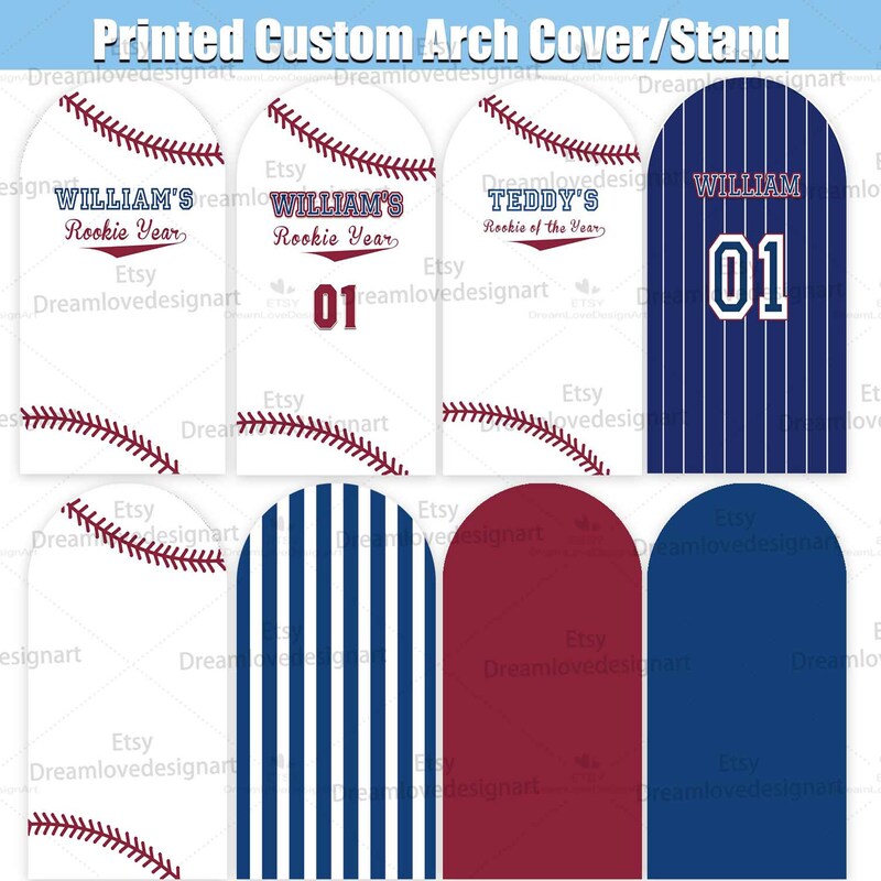 Arch Covers Navy - Etsy