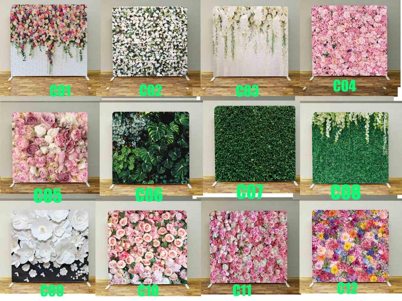 Photobooth Square Backdrop Studio Custom Cover Stand Wall Party ...