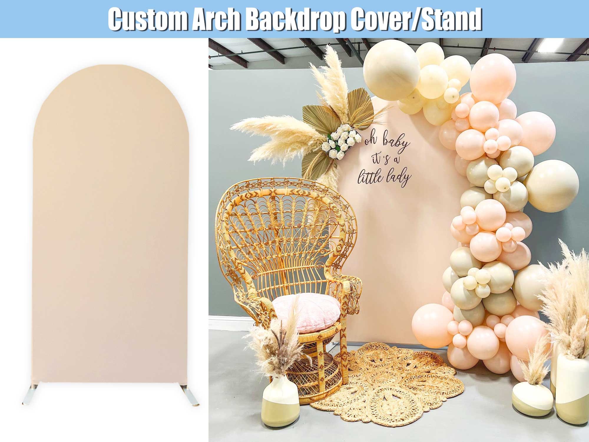 Bridal Shower Arch Backdrop Stand Frame Double-sided Cover - Etsy