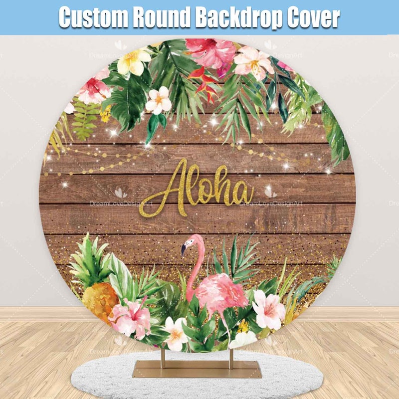 Hawaiian Backdrop - Etsy