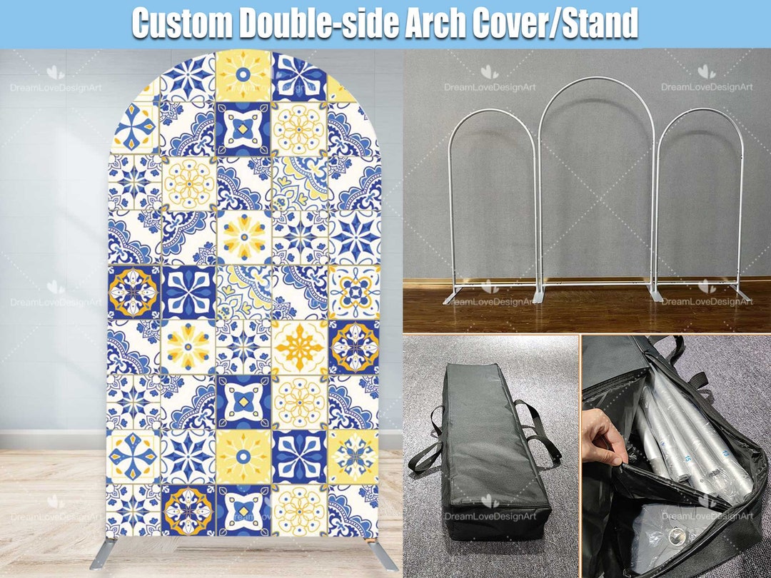 Mediterranean Positano Arch Backdrop Cover Amalfi Coast Bridal Shower ...