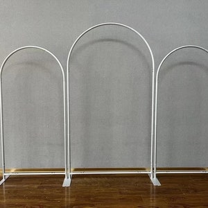 Custom Arch Backdrop Double-sided Cover Metal Stand Frame Fabric Chiara ...