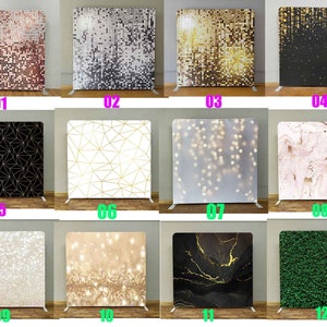 Photobooth Square Backdrop Studio Custom Cover Stand Wall Party ...