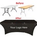 Custom Printed Spandex Table Cloth Stretch Fitted Table Cover Logo ...