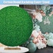 Grass Round Backdrop Grass Wall Round Cover Stand Frame Greenery ...