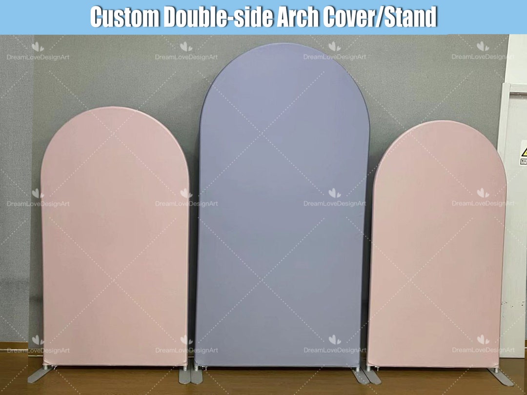 Solid Color Arch Chiara Backdrop Cover Stand Frame Fabric Arch Backdrop ...
