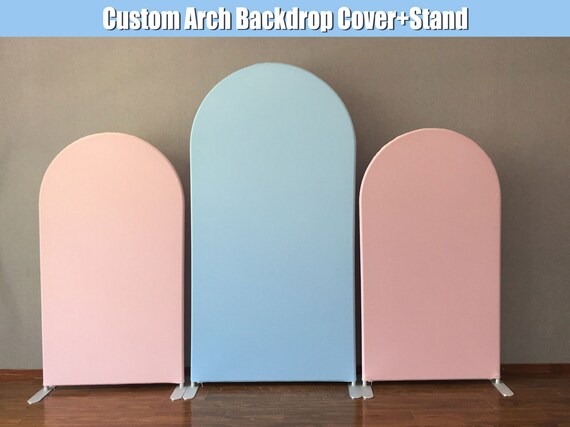 Custom Arched Backdrop Stand Frame Double-sided Fabric Cover | Etsy